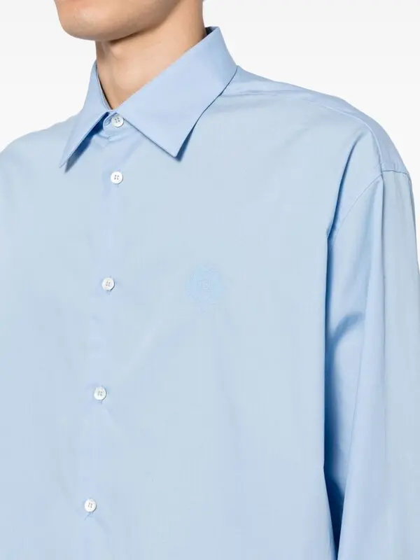 Bally Classic Collar Curved Hem Shirt