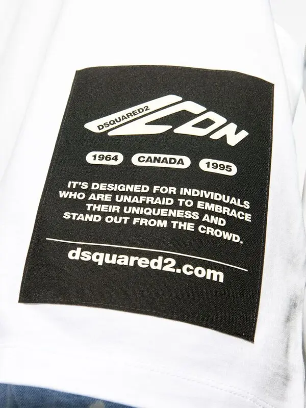 Dsquared2 Maxi Logo Patch T-shirt