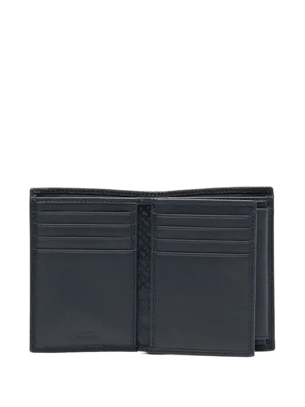 BOSS Logo-plaque Leather Wallet