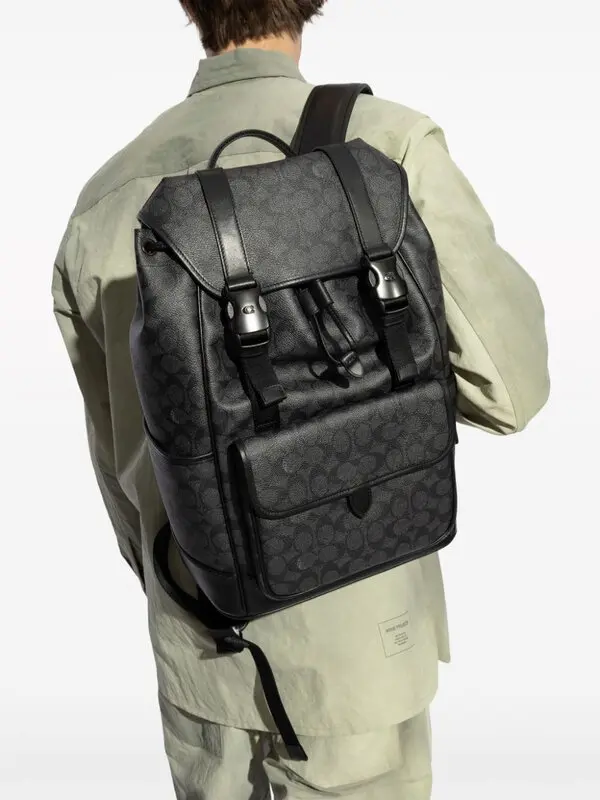 coach grey leather backpack Amazon.com: Hall 22 in Metallic Crinkle : Clothing, Shoes & Jewelry The Aiden Backpack is made for commuting and daily plans Coach Signature Canvas Wade Backpack,