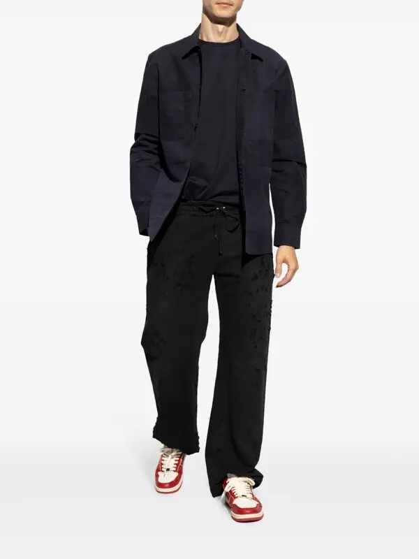 Amiri Distressed-finish Track Pants