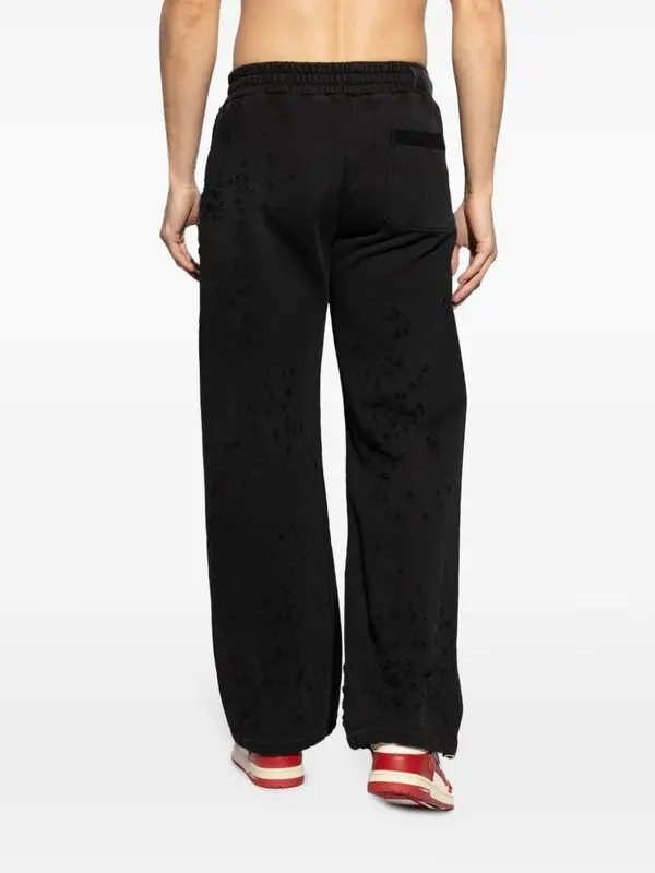 Amiri Distressed-finish Track Pants
