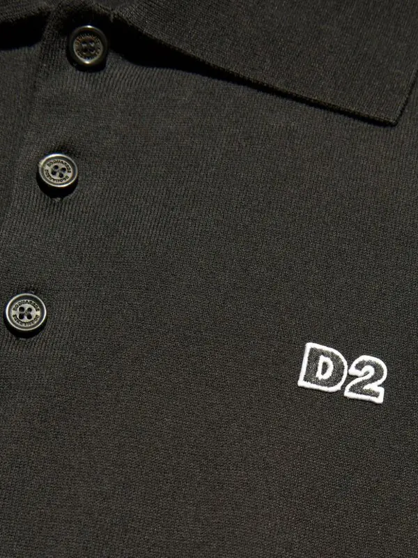 Dsquared2 Logo Patch Polo Shirt