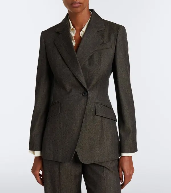 Max Mara Double-breasted Blazer - Black