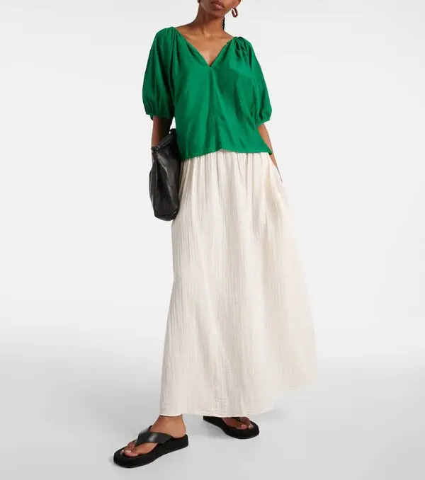 Velvet By Graham & Spencer Indy Cotton Maxi Skirt