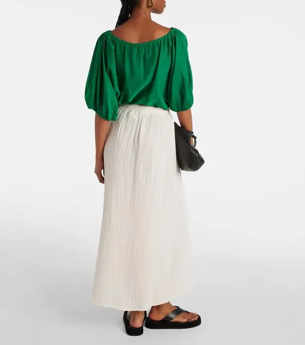 Velvet By Graham & Spencer Indy Cotton Maxi Skirt