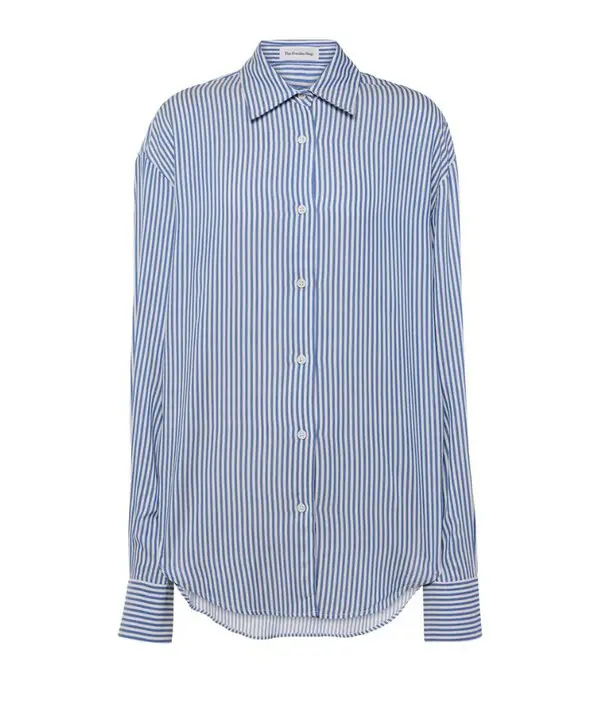 THE FRANKIE SHOP Lui Pinstripe Shirt