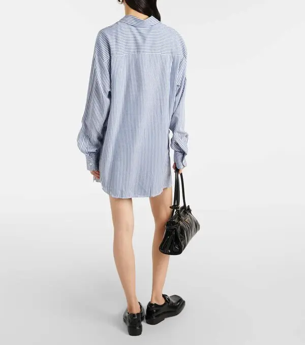 THE FRANKIE SHOP Lui Pinstripe Shirt