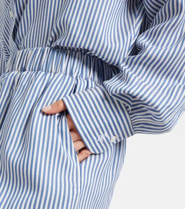 THE FRANKIE SHOP Lui Pinstripe Shirt