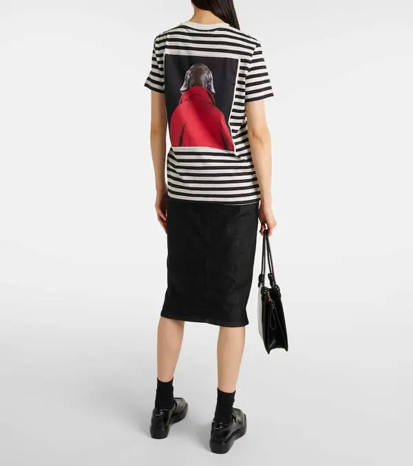Max Mara Printed Cotton Jersey T-shirt