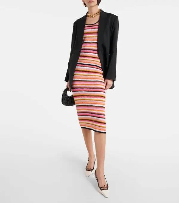 Missoni Cotton-blend Midi Skirt
