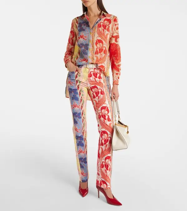 Etro Printed Cotton Shirt