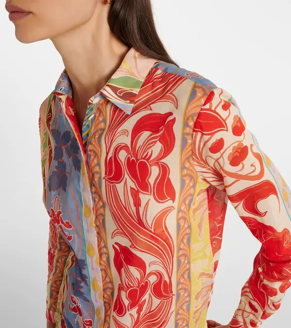 Etro Printed Cotton Shirt