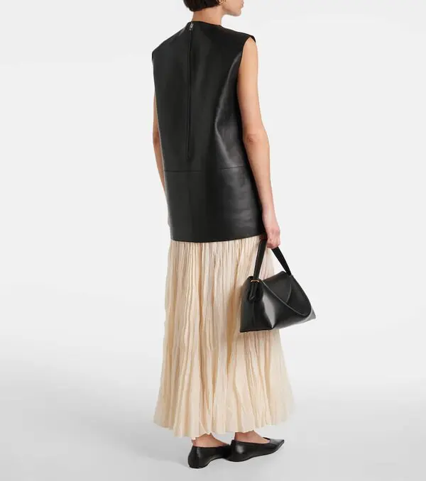 TOTEME Leather Top