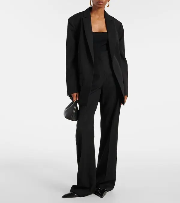 Jacquemus Le Body Gros Grain Cotton Bodysuit