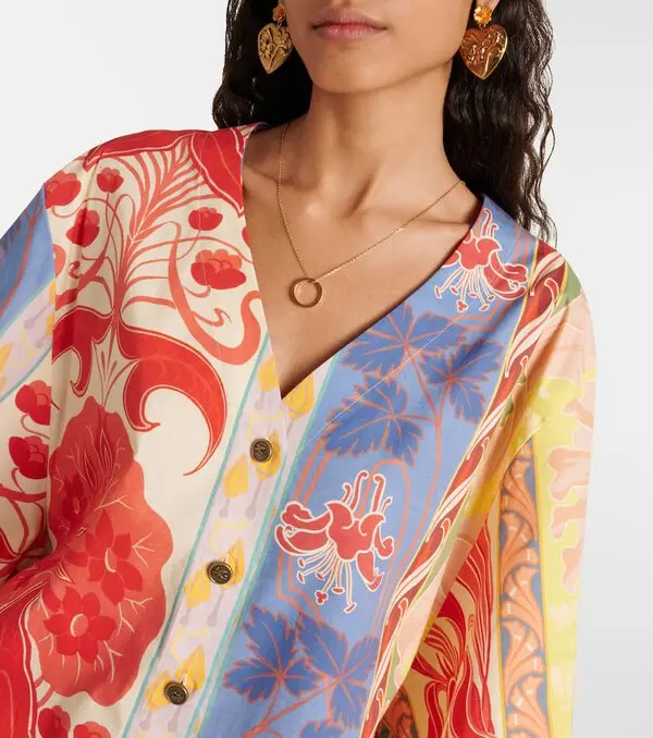 Etro Printed Oversized Shirt