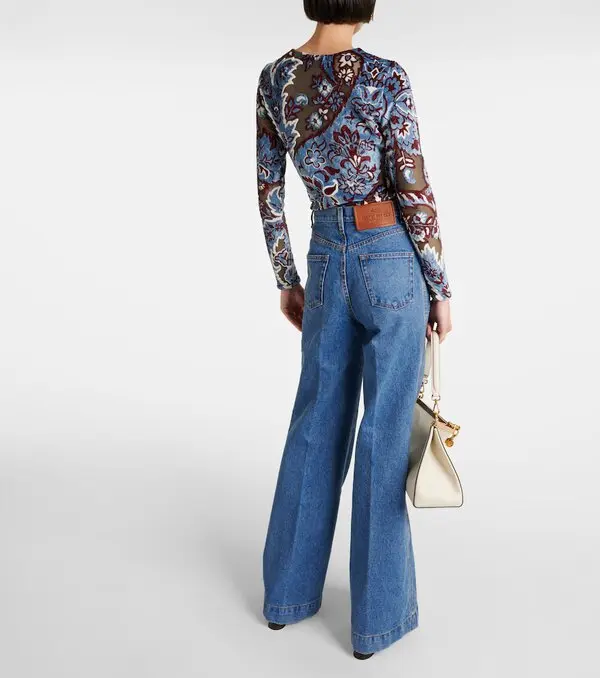 Etro High-rise Flared Jeans