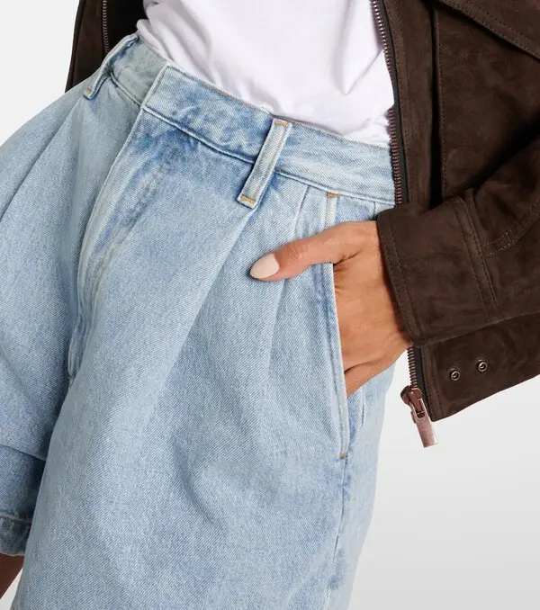 AGOLDE Becker Denim Shorts