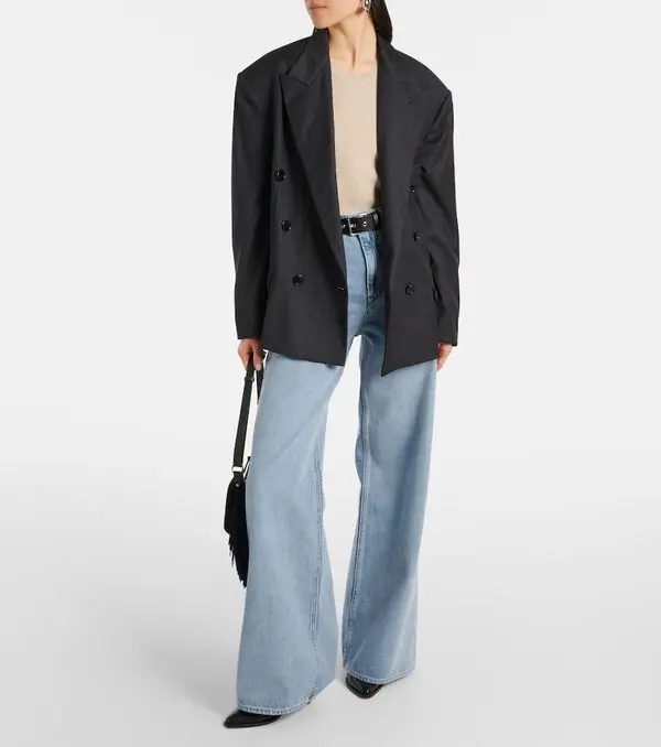 Isabel Marant Étoile Lemony Wide-leg Jeans - Blue