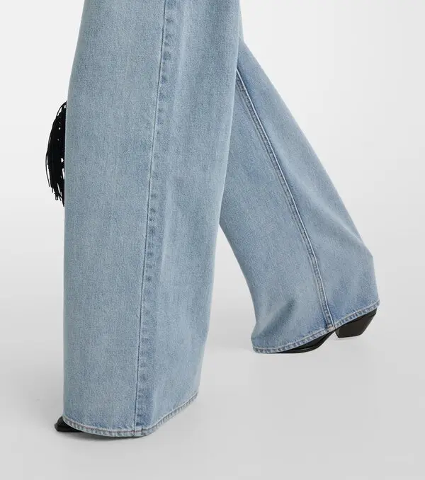 Isabel Marant Étoile Lemony Wide-leg Jeans - Blue