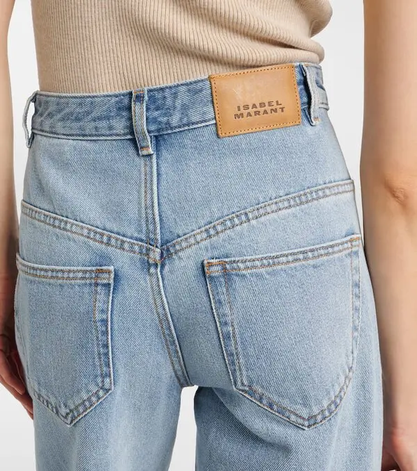 Isabel Marant Étoile Lemony Wide-leg Jeans - Blue
