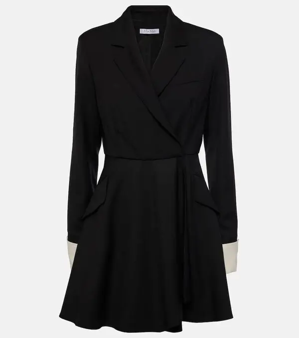 Max Mara Sella Virgin Wool Shirt Dress