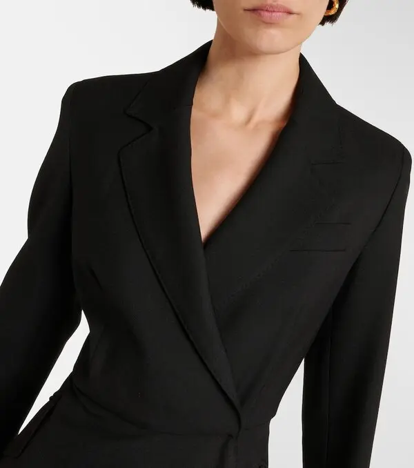 Max Mara Sella Virgin Wool Shirt Dress
