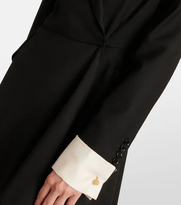Max Mara Sella Virgin Wool Shirt Dress