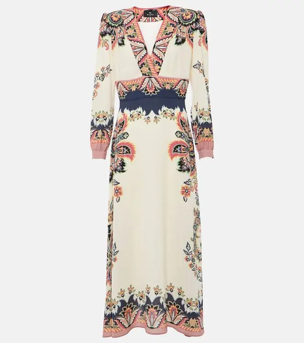 Etro Paisley Maxi Dress