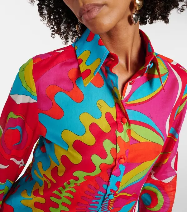 Emilio Pucci Bersaglio Cotton Shirt