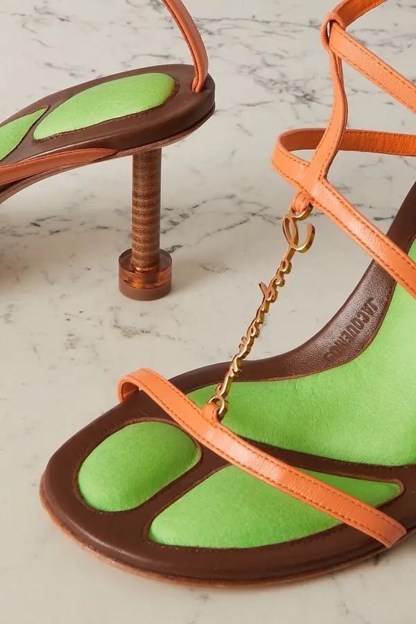 Jacquemus Pralu Leather Sandals