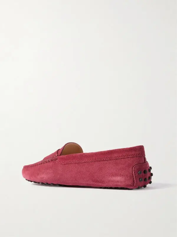 TOD'S Gommino Suede Loafers