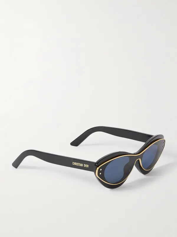 Dior Diormeteor B1i Cat-eye Sunglasses - Black