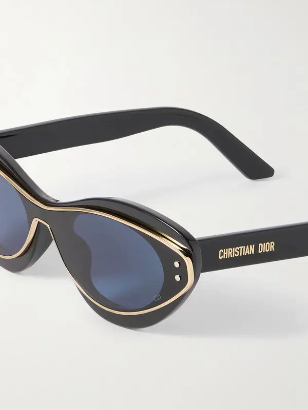 Dior Diormeteor B1i Cat-eye Sunglasses - Black
