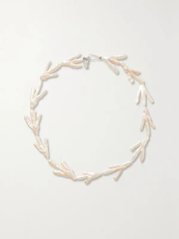 GOHAR WORLD Host Pearl Necklace - Neutrals