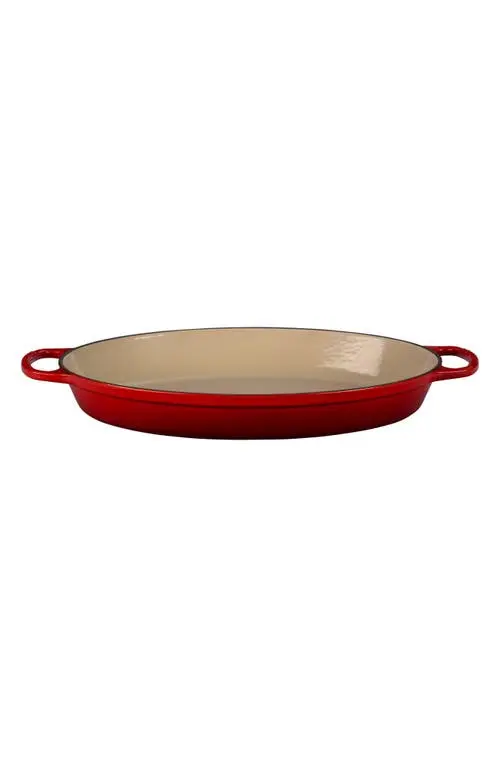 LE CREUSET Signature 3 Quart Enameled Cast Iron Oval Baker - Cerise