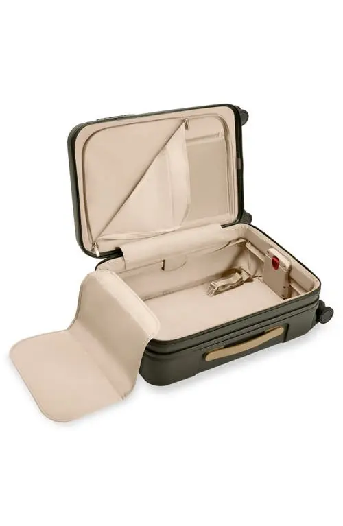 Briggs & Riley Sympatico Essential 22-inch Expandable Spinner Carry-on - Olive