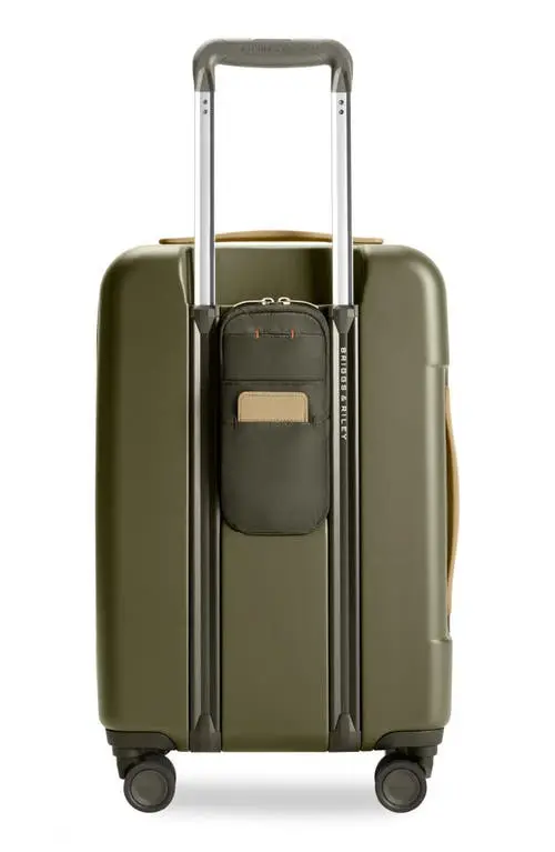 Briggs & Riley Sympatico Essential 22-inch Expandable Spinner Carry-on - Olive