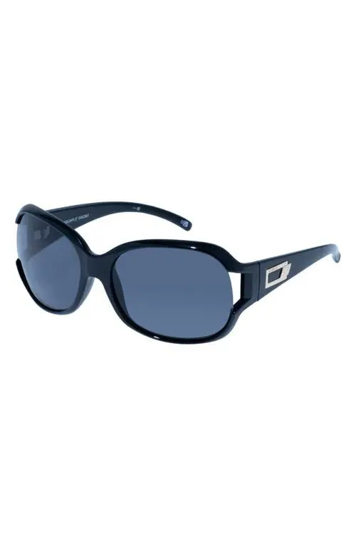 Le Specs Bolshy 61mm Wrap Sunglasses