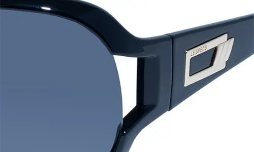 Le Specs Bolshy 61mm Wrap Sunglasses