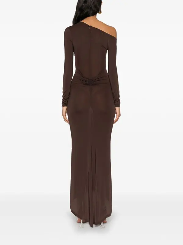 cream gold color dress Sand Evening Dress| Latest Evening Dresses M / Cream / Lace SCH006039_PAT with its A FLAME SLIT MAXI DRESS Size & Color:[Brow]46 EU /28.1-28.5cm