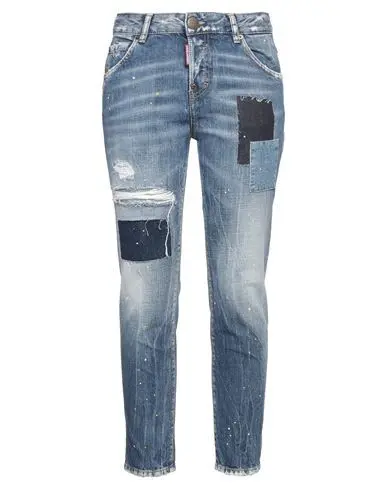Dsquared2 Tapered Jeans With Patchwork