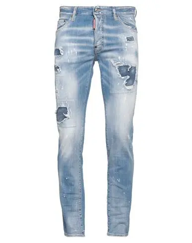 Dsquared2 Tapered Fit Jeans With Distressed Detail