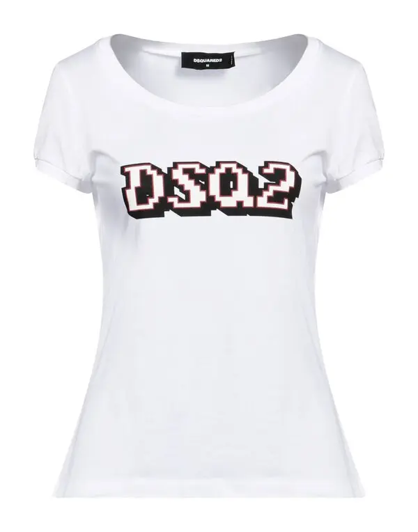 Dsquared2 Logo-print Cotton T-shirt - White