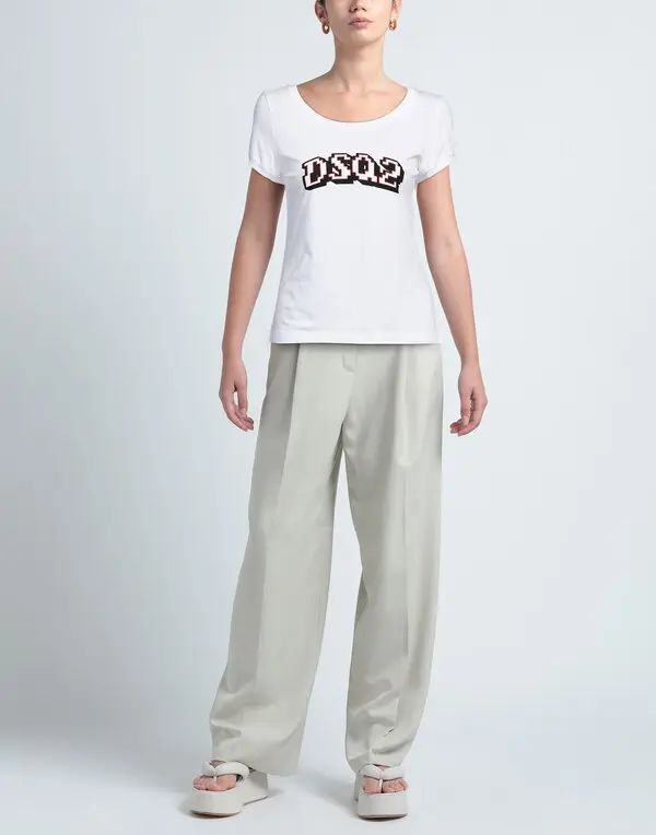 Dsquared2 Logo-print Cotton T-shirt - White