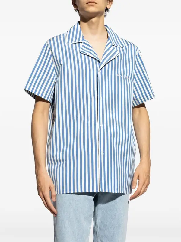Balmain Striped Cotton Shirt
