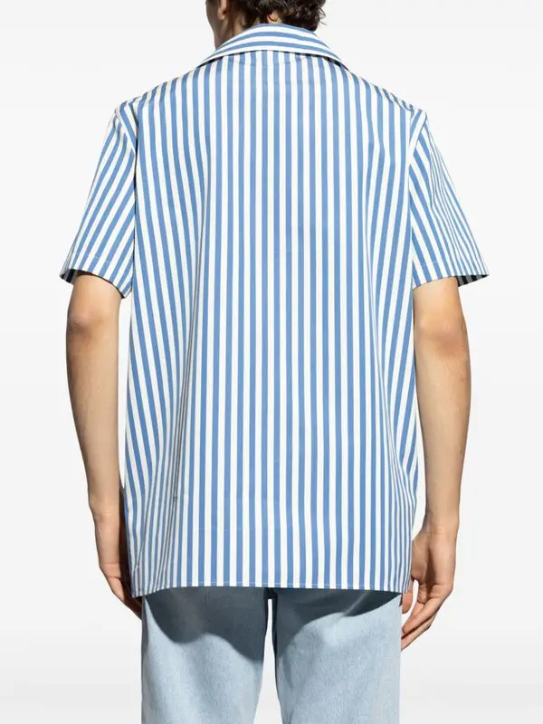 Balmain Striped Cotton Shirt