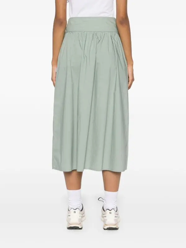 Woolrich Poplin Midi Skirt