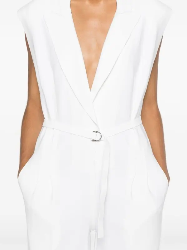 Norma Kamali Cropped-leg Jumpsuit