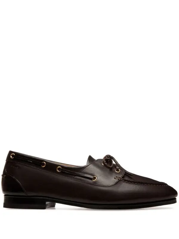 Bally Plume Leather Derby Shoes